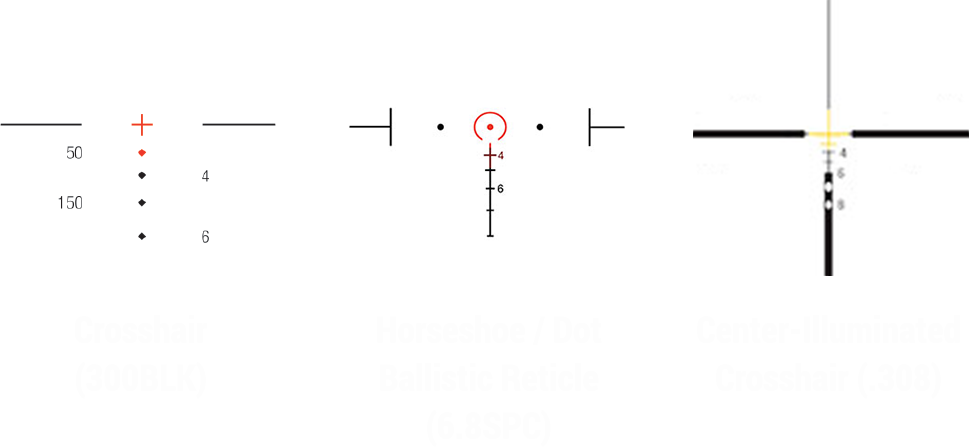 Download Reticles Reticles - Trijicon Acog 4x32 Sniper Reticle PNG ...