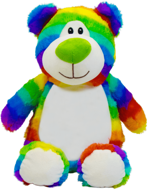 Soft Toy - Rainbow Bear - Free Transparent PNG Download - PNGkey