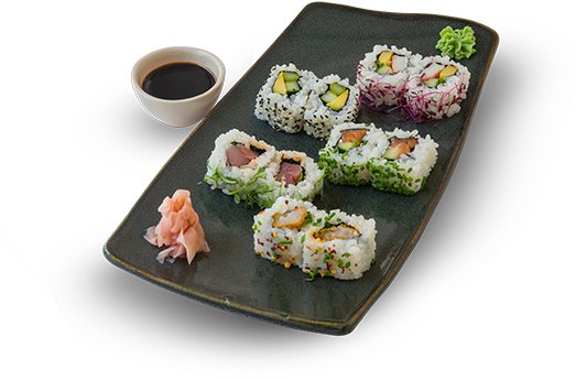 Download Mixed Maki Rolls - Mixed Maki Rolls Wagamama PNG Image with No ...