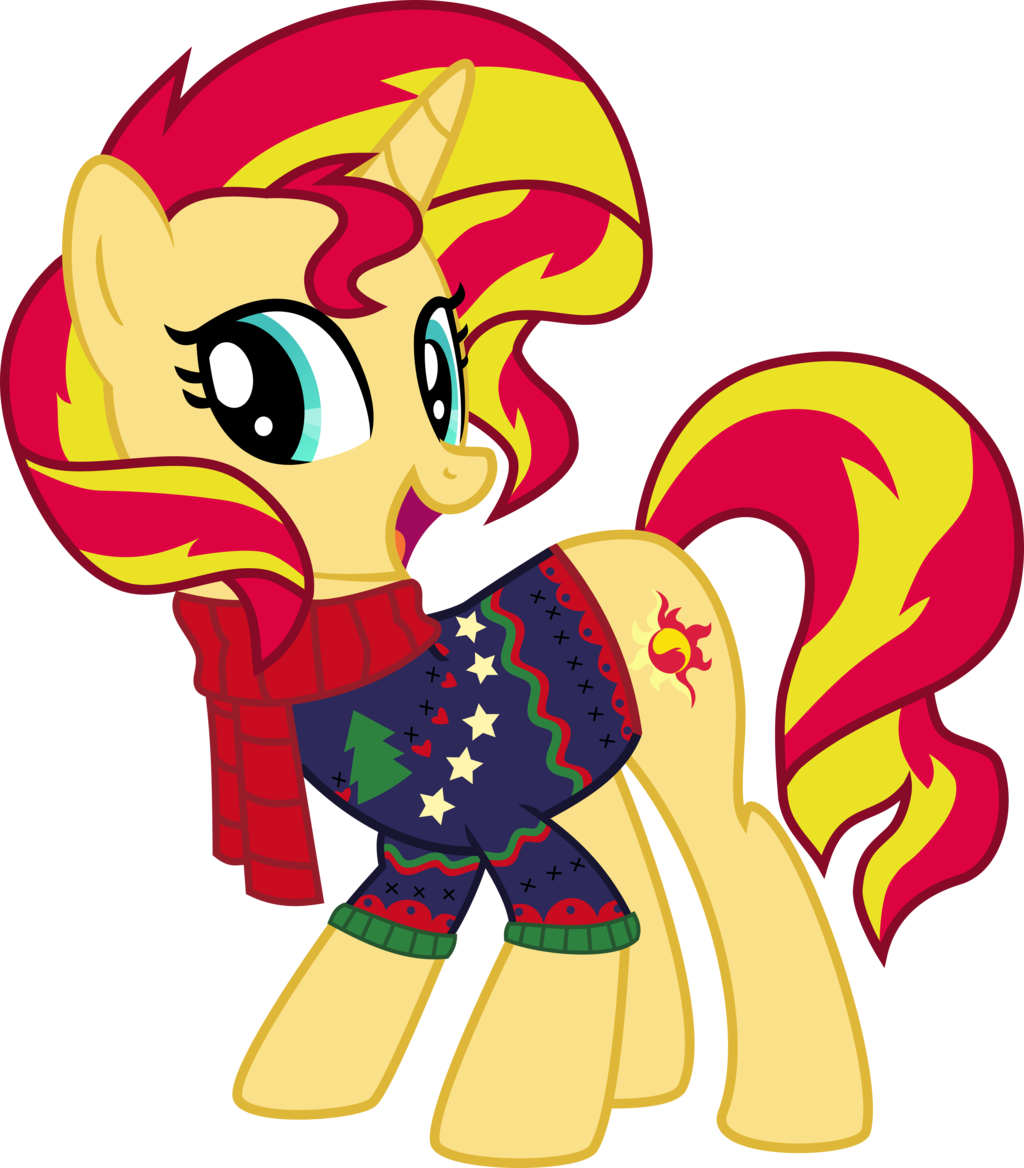 Lollipop Finger Family My Little Pony Mlp Christmas - Sunset Shimmer ...
