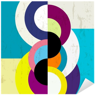 Download Abstract Background, Vintage/retro Geometric Design, - Retro ...