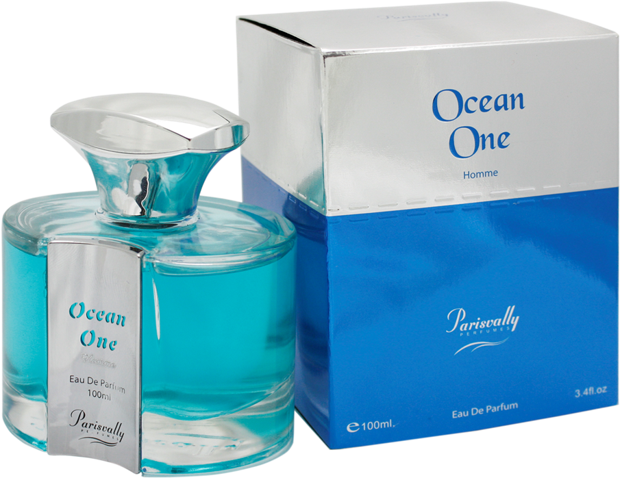 Download Picture Of Ocean One Blue-100ml - Perfume PNG Image with No ...