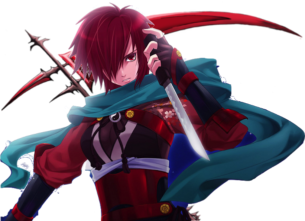 Download My Sao Oc Blaire - Girl Ninja Art Poster Print 32x24 Inch PNG ...