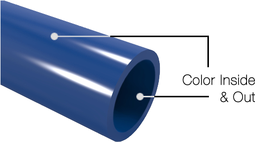 Solid Color Throughout - Blue Color Pipe - Free Transparent PNG ...