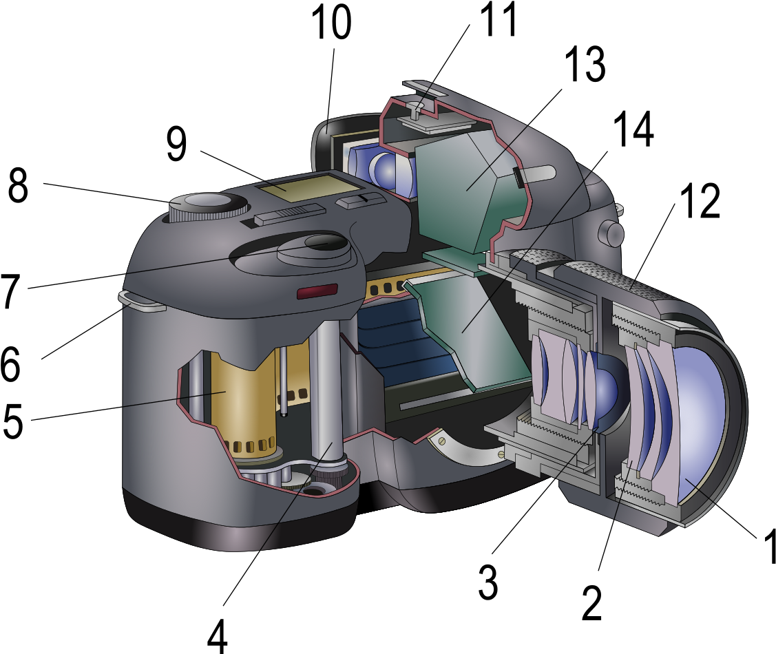 Download Inside A Dslr Lens PNG Image with No Background - PNGkey.com