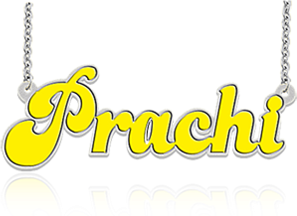 Download Name Necklaces - Write Prachi Name In Style PNG Image with No ...