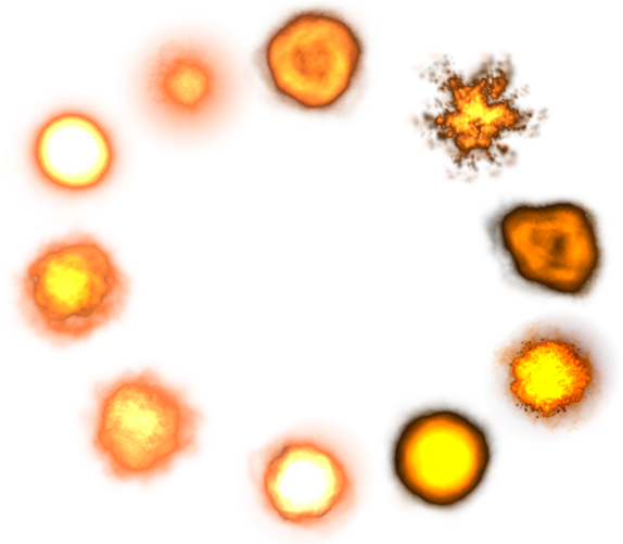 Explosion Png Sequence