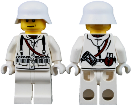 German Winter Uniform - Lego Ww2 German Winter - Free Transparent PNG ...