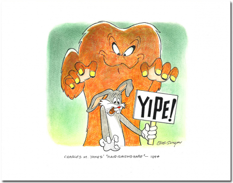 Download Hair Raising Hare - Cartoon PNG Image with No Background ...