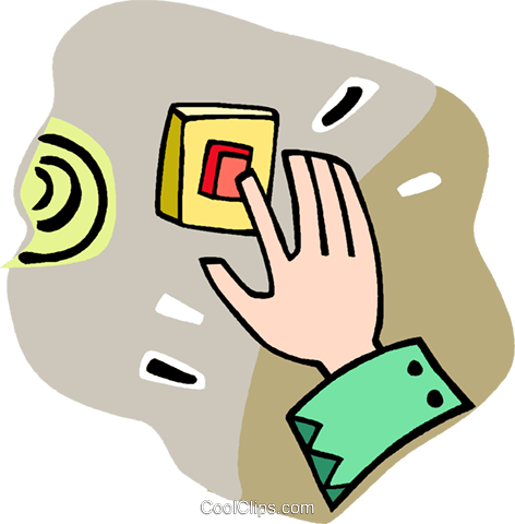 Download Door Bell Royalty Free Vector Clip Art Illustration - Door ...