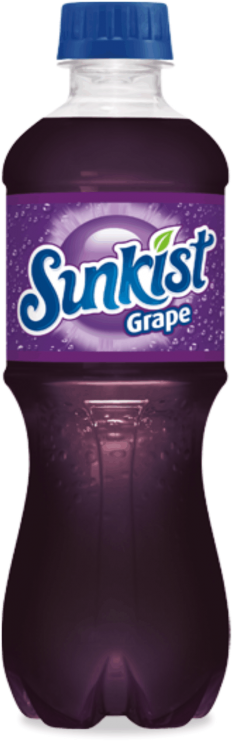 Go Ahead & Share - Sunkist Grape Soda - Free Transparent PNG Download ...