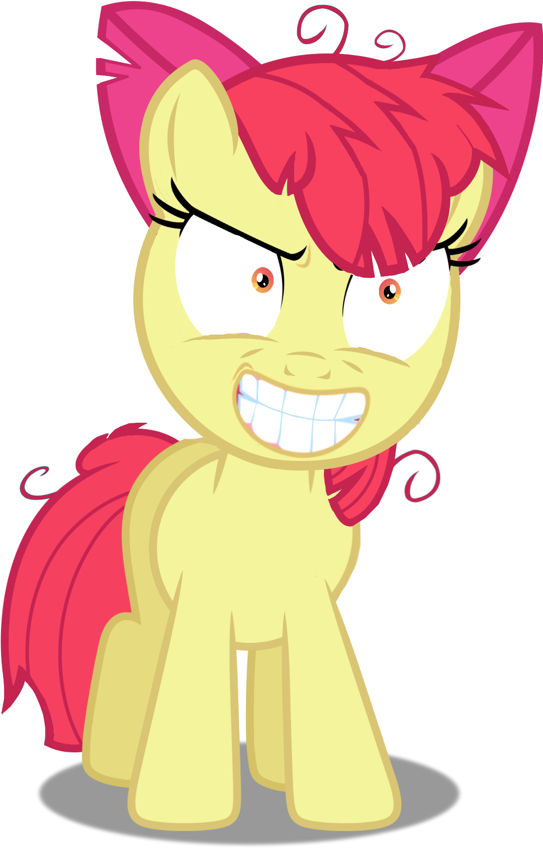 Download Grin Clipart Insane - Apple Bloom PNG Image with No Background ...