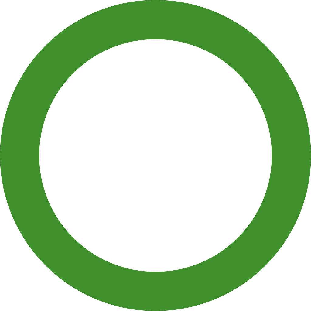 Download File History - Green Circle Road Sign PNG Image with No ...