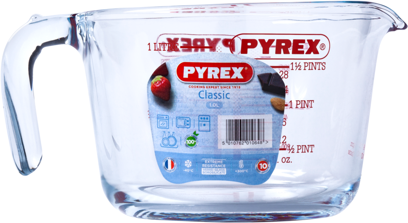 Download Pyrex Classic Measuring Jug - Pyrex PNG Image with No ...