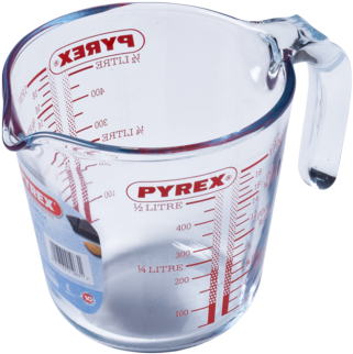 Download Pyrex Classic Measuring Jug - Pyrex Measuring Jug 500ml PNG ...