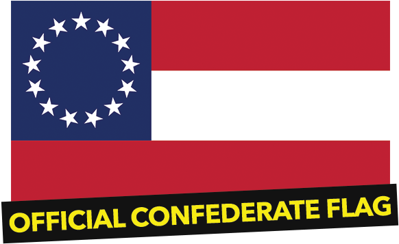 Download Official Conf Flag - North Will Rise Again PNG Image with No ...