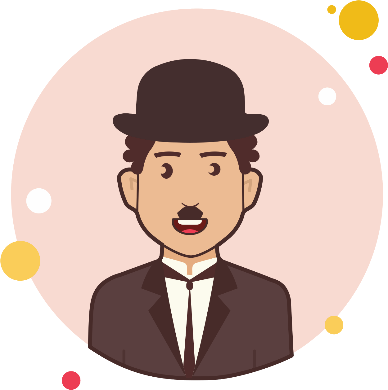 Charlie Chaplin Icon - Musician - Free Transparent PNG Download - PNGkey