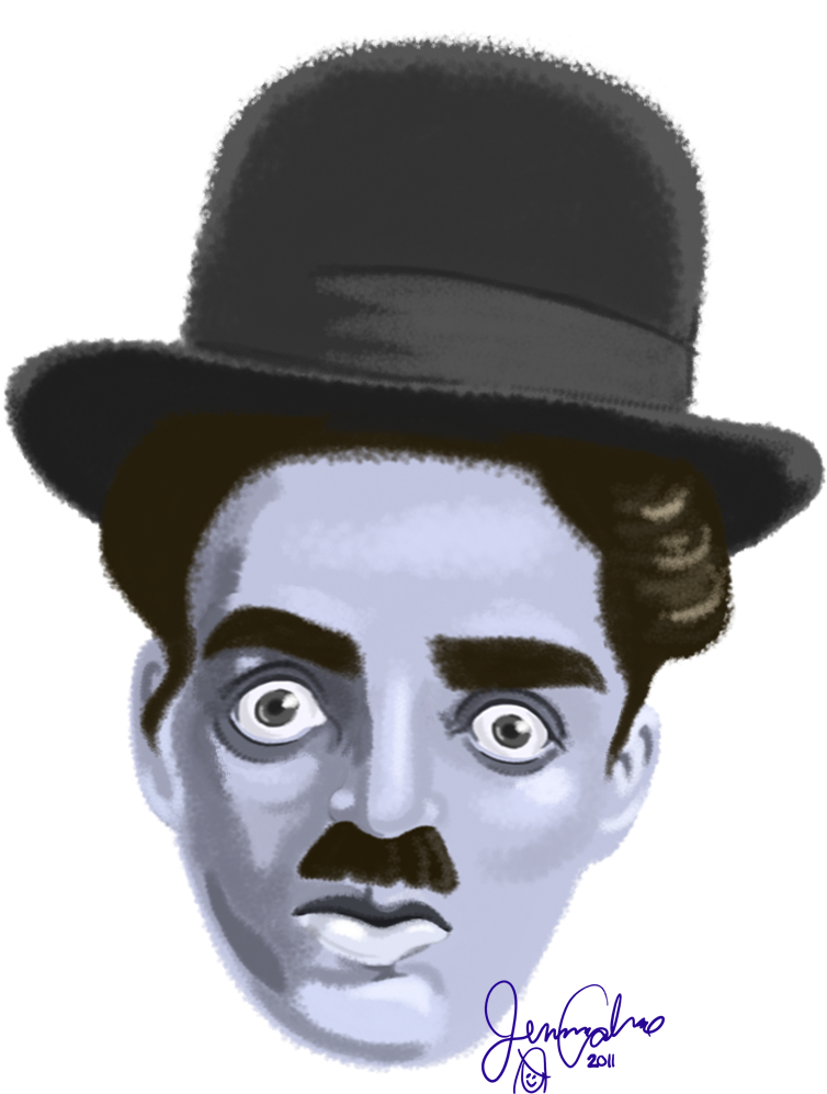 Charlie Chaplin - Digital Art - Free Transparent PNG Download - PNGkey