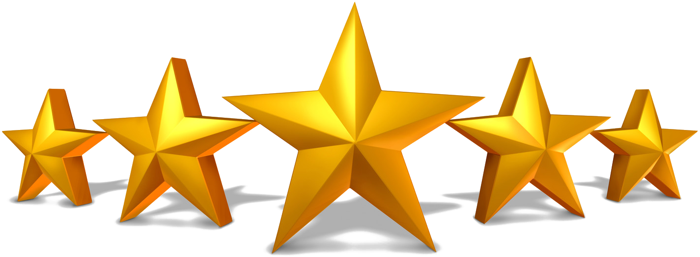 Download Five Stars PNG Image with No Background - PNGkey.com