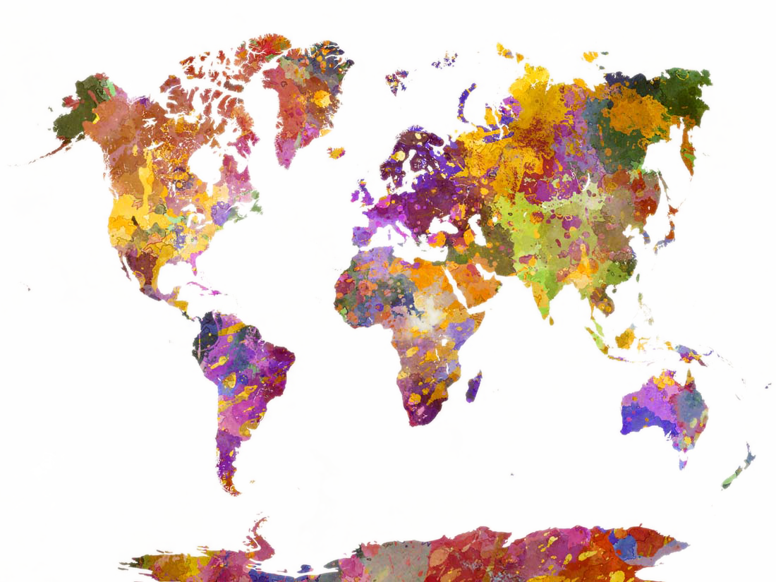 Transparent Maps Watercolor - Free Transparent PNG Download - PNGkey