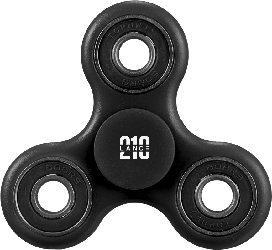 Download Black Fidget Spinner Png Transparent Image - Fidget Spinner ...
