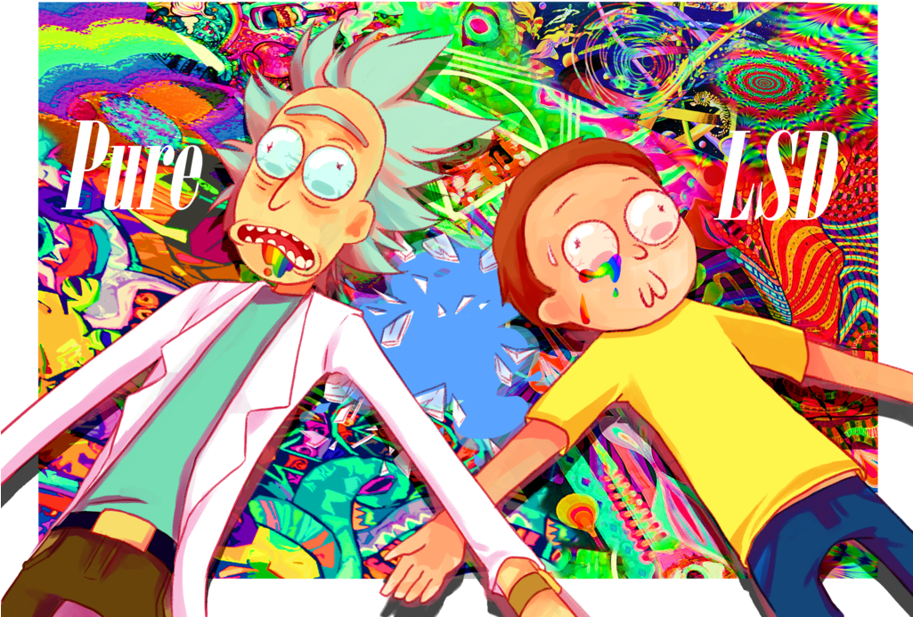 Download Rick And Morty Pure Lsd By Yoki-doki - Rick Y Morty Acid PNG ...