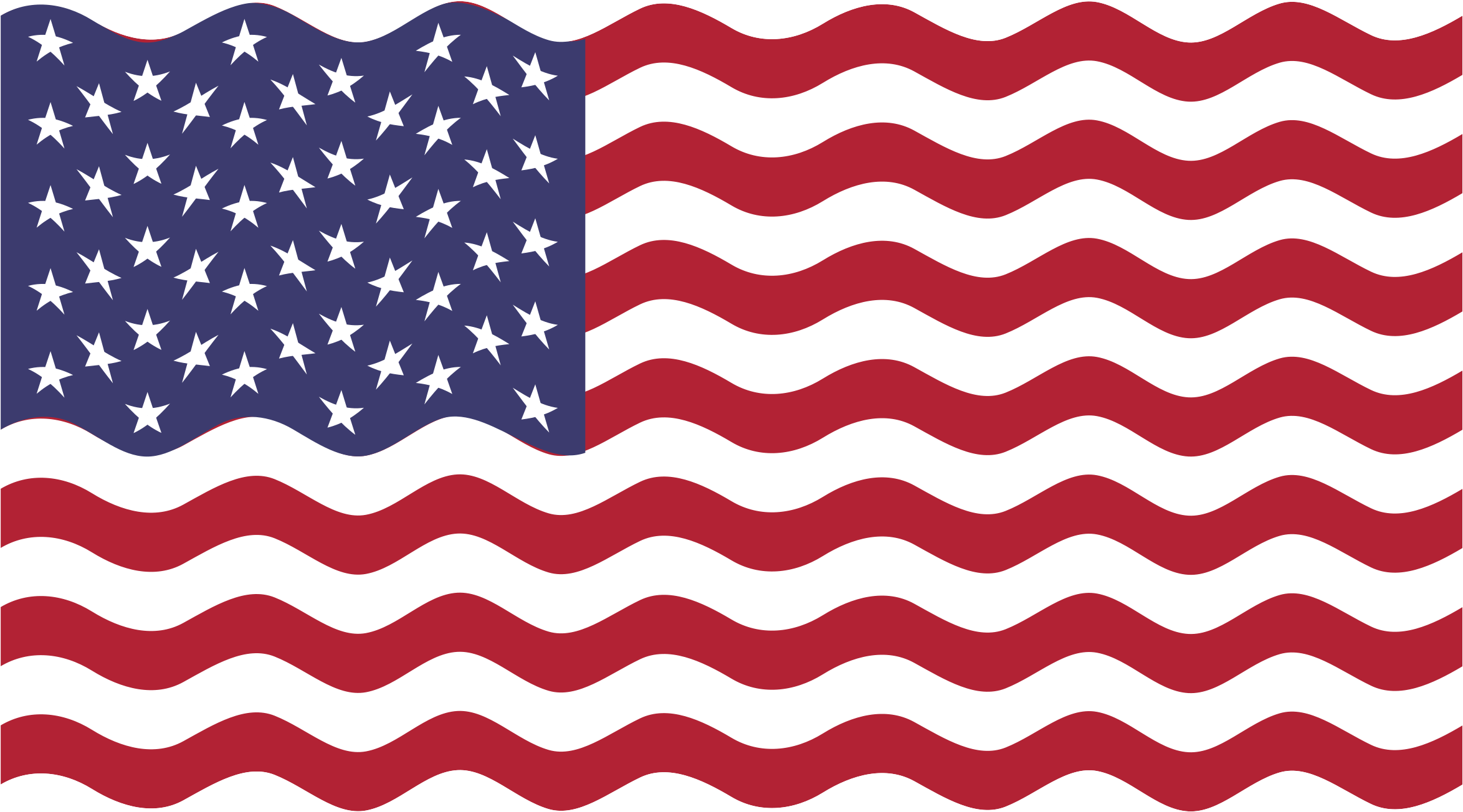 Download Wavy American Flag Png Download - Wavy American Flag Svg PNG ...