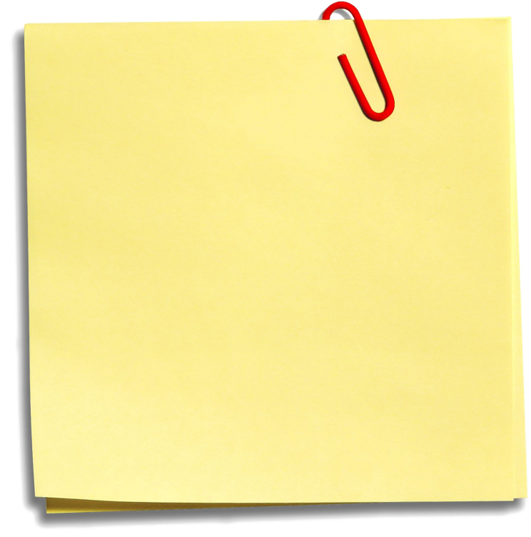 Sticky Note Png Photo - Post - Free Transparent PNG Download - PNGkey