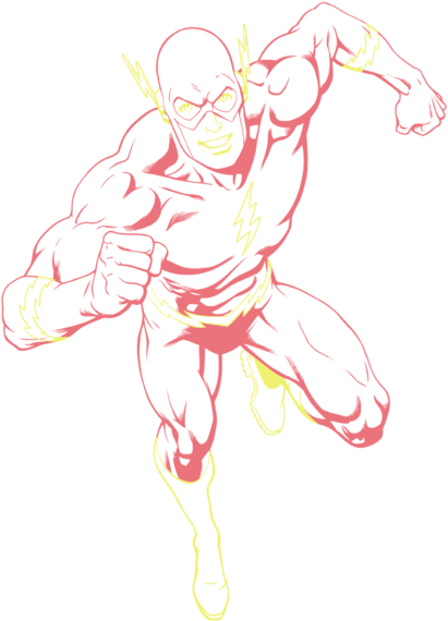 Clipart Royalty Free Download Justice League Neon Men - Justice League ...