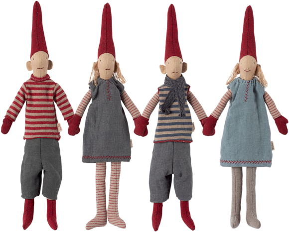 Download Maileg- Mini Pixies - Maileg Nisse PNG Image with No ...