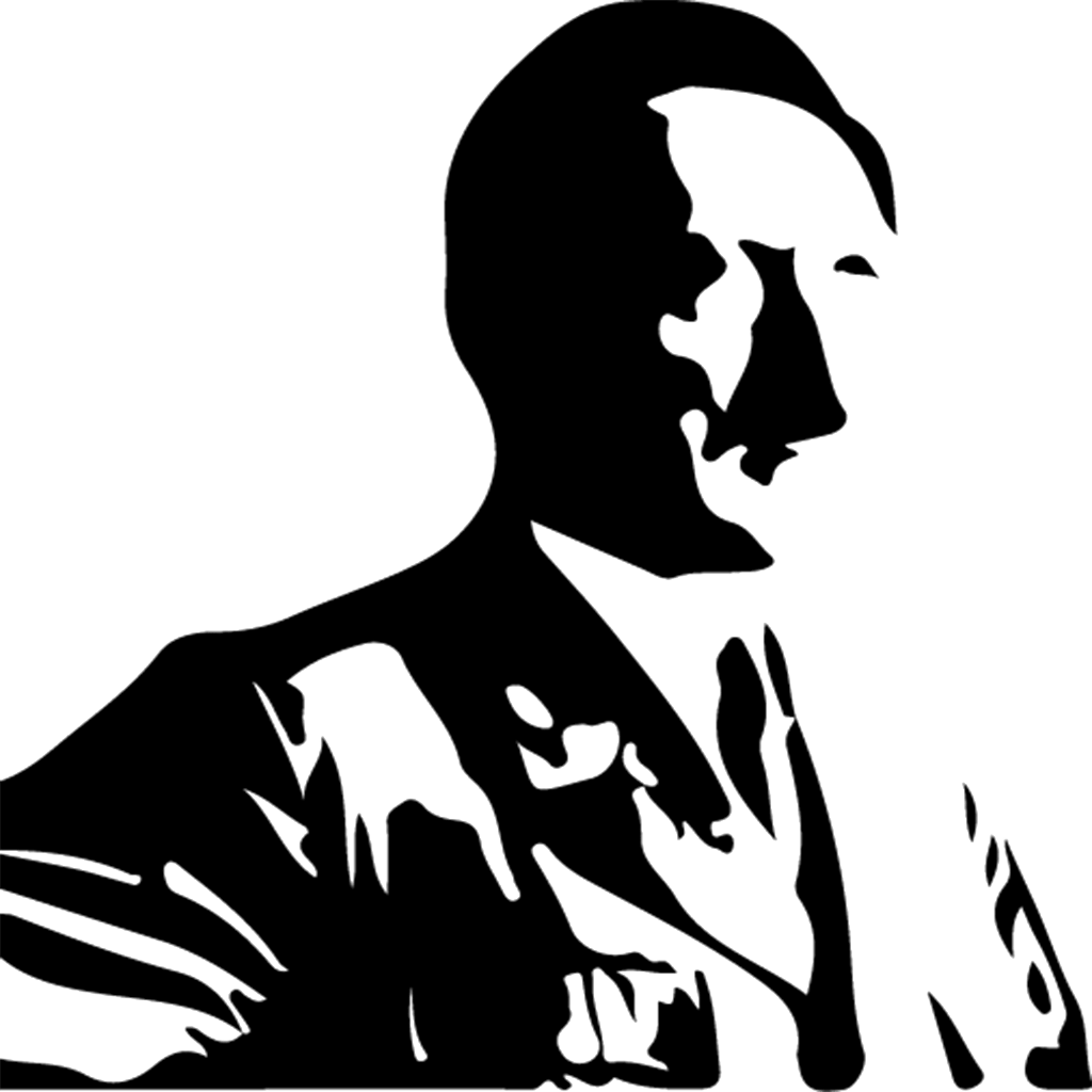 Zodiac Project Clip Art Freeuse - Hitler Silhouette Png - Free ...