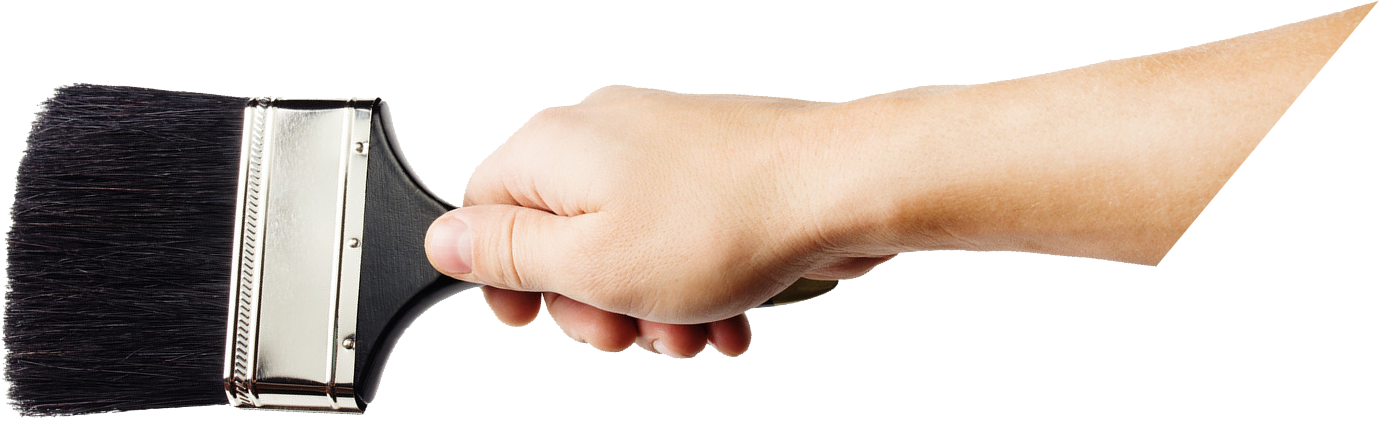 Paintbrush - Hand Paint Brush Png - Free Transparent PNG Download - PNGkey