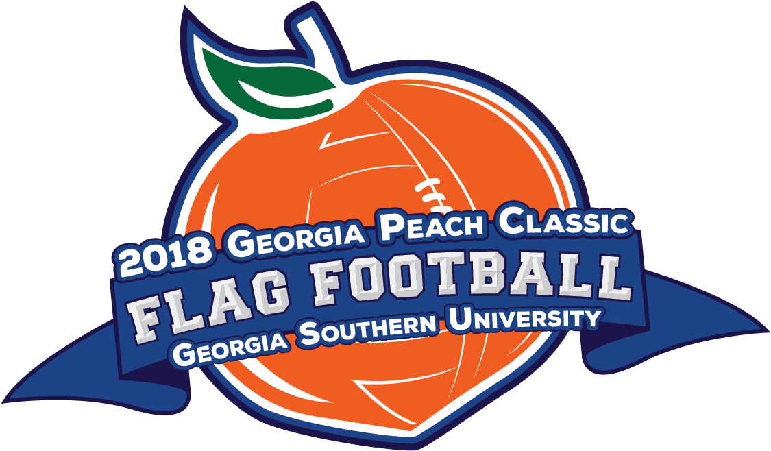 Georgia Peach Classic Flag Football - Free Transparent PNG Download ...