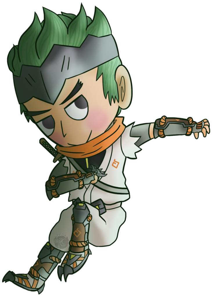 Download Young Genji By Spychedelic - Genji Young Skin Transparent PNG ...