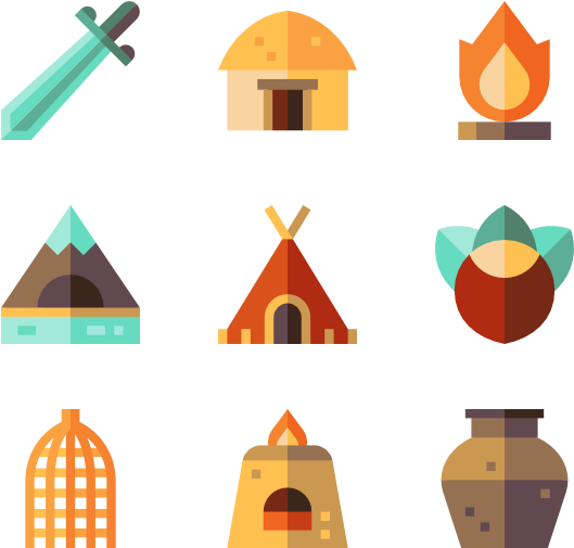 Prehistoric Age 50 Icons - Prehistory - Free Transparent PNG Download ...
