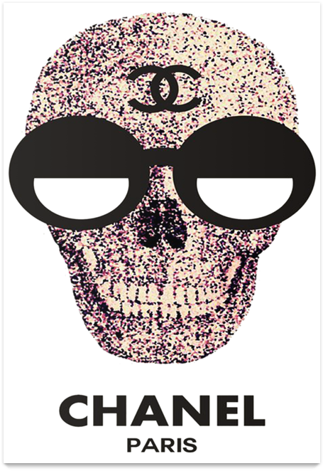 Coco Chanel Logo Png Download - Coco Chanel Skull - Free Transparent ...