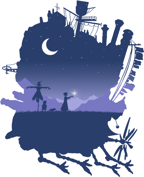 Howl's Moving Castle - Howl's Moving Castle Minimalist Poster - Free ...