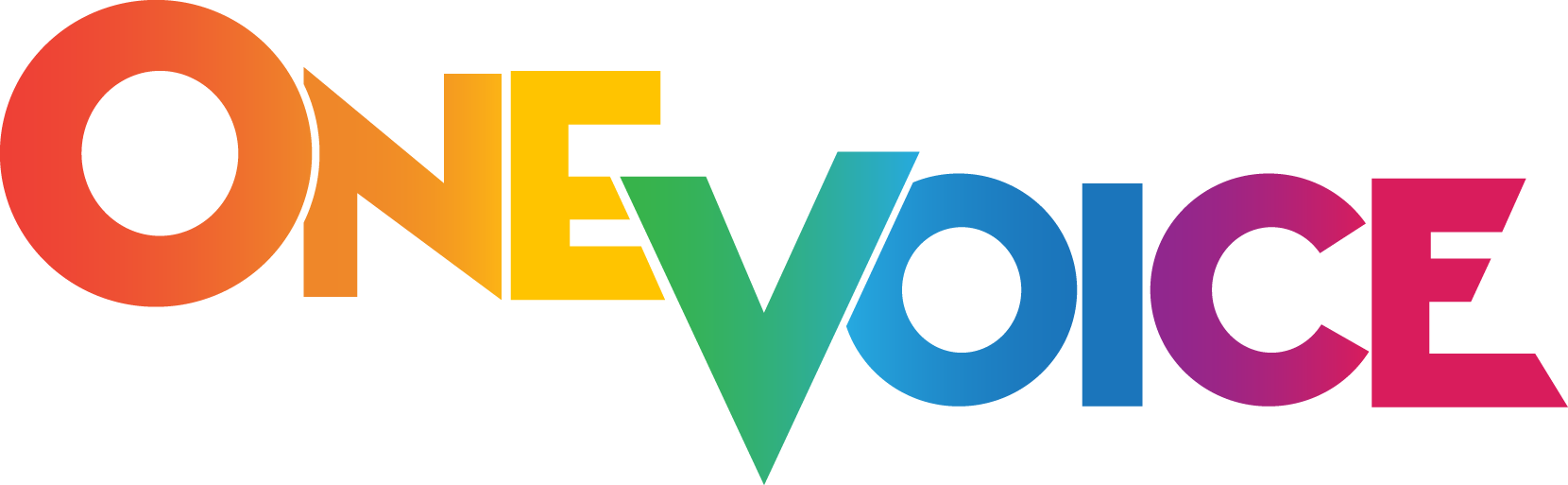 Download Ov Logo Fullcolor Whitetag - One Voice PNG Image with No ...