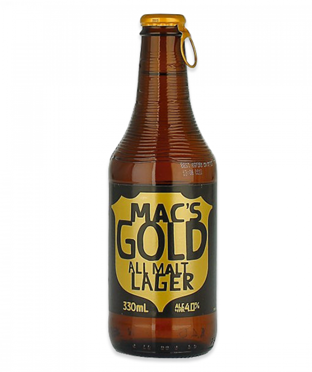 Download Mac's Gold 330ml - Kopparbergs Brewery PNG Image with No ...