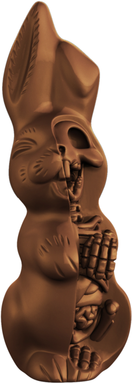 Download Jason Freeny Chocolate Bunny PNG Image with No Background ...