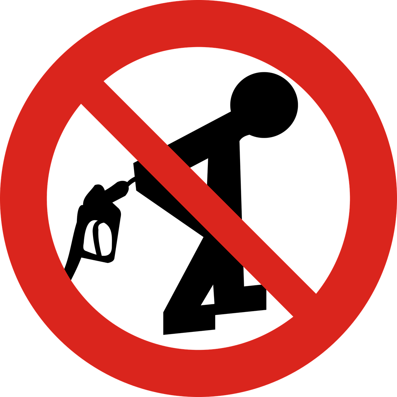 Download Sign,designation Of The,no Background,the Prohibition - Symbol ...