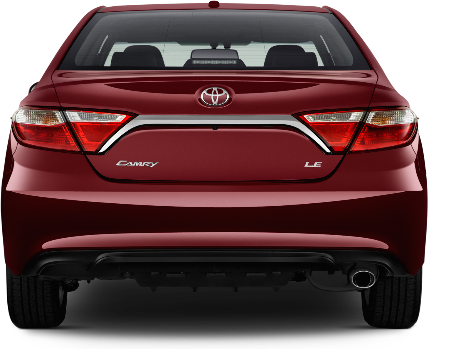 2016 Toyota Camry Rear View - Free Transparent PNG Download - PNGkey