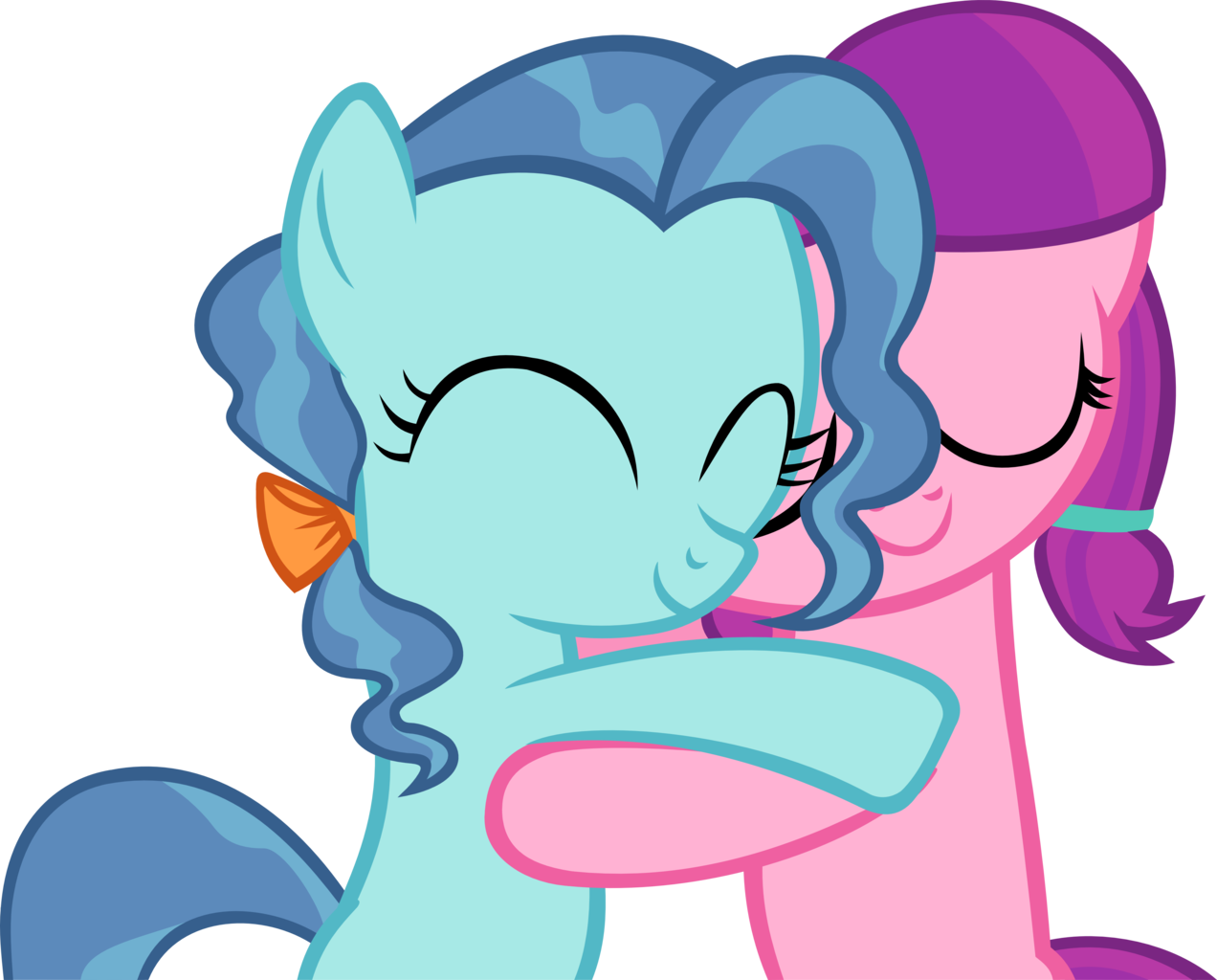 Download Ironm17, Eyes Closed, Hug, Lily Longsocks, Petunia - Mlp Lily ...