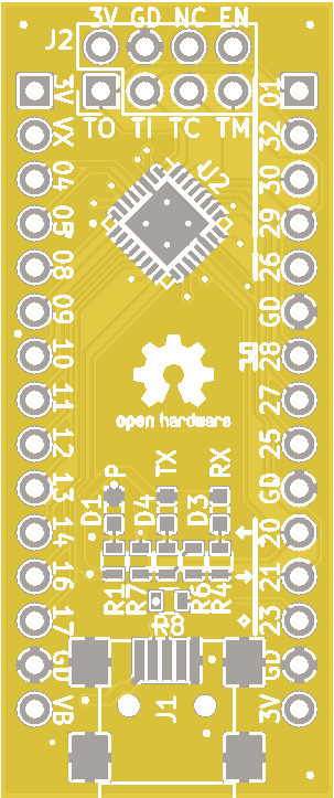 Download Tiny Xo2 Fpga Development Board For Lattice Machxo2 - Graphic ...