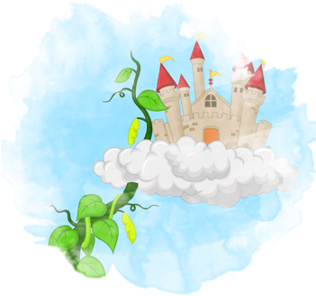 Download Jack And The Giant Beanstalk - Jack In The Beanstalk Castle PNG Image with No ...