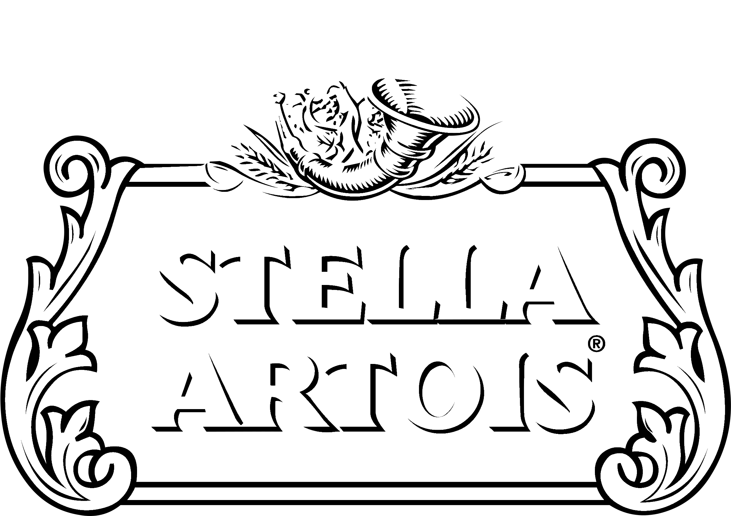 Download Stella Artois Logo Black And White - Stella Artois PNG Image ...