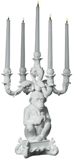 Download Seletti Burlesque Chimpanzee Candelabra - Seletti Monkey ...