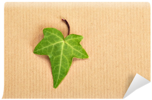 Download Decorative Ivy Leaf On A Background Of A Wrapping Paper ...