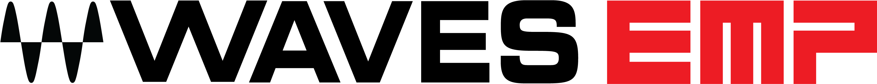 Download Waves Emp Logo Black Red - Waves Audio - Free Transparent PNG ...