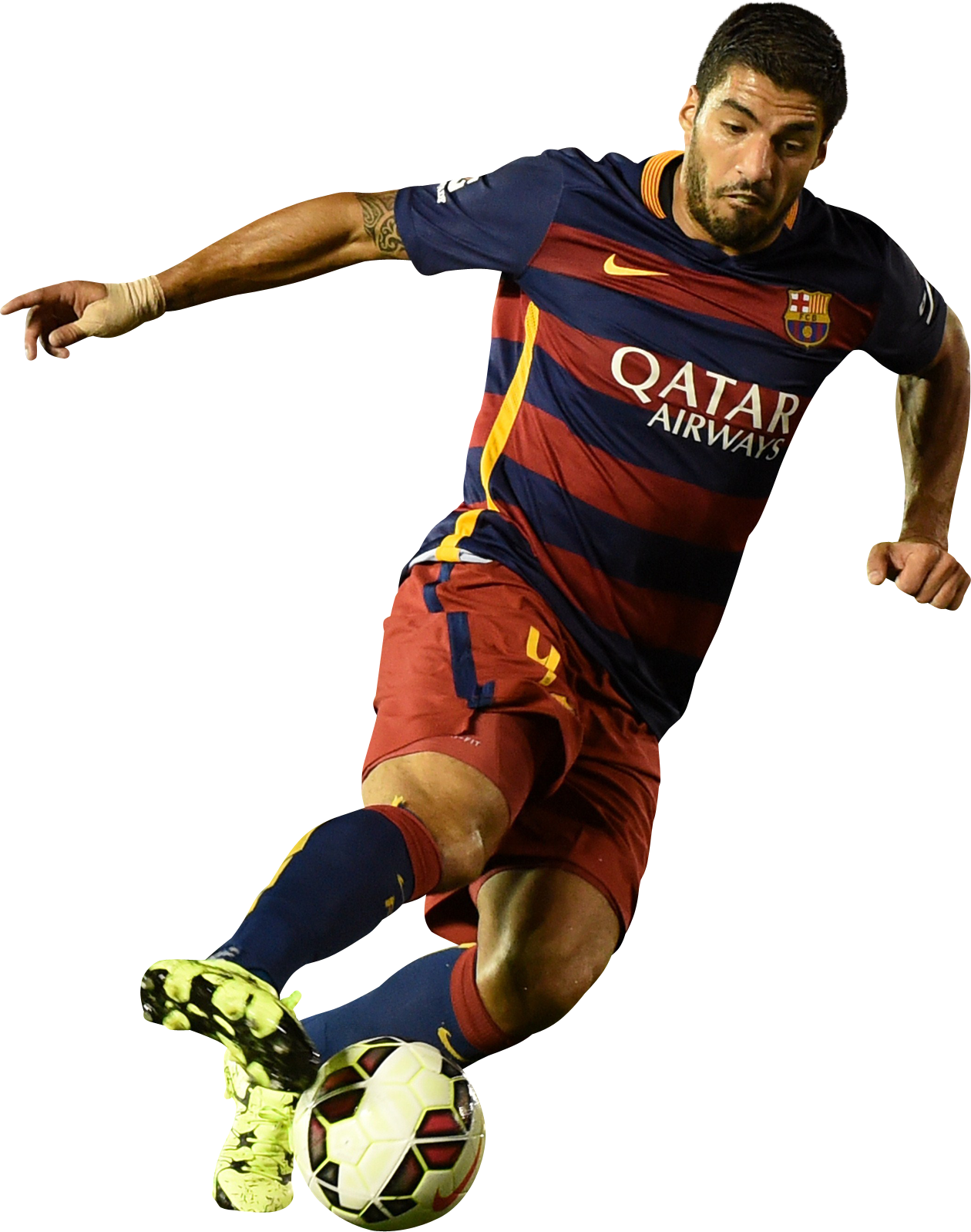 Download Luis Suarez Render - Wall Decal PNG Image with No Background ...